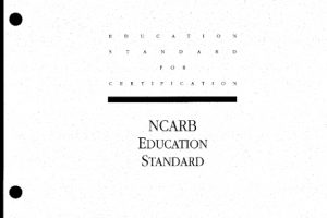 The Certificate History – NCARB